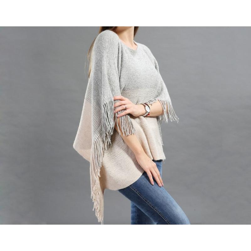 Women's Beige sleeve Poncho | Women's Beige sleeve Poncho Wholesale